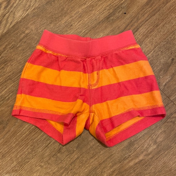 Tea Collection | Bottoms | Orange And Pink Striped Shorts | Poshmark